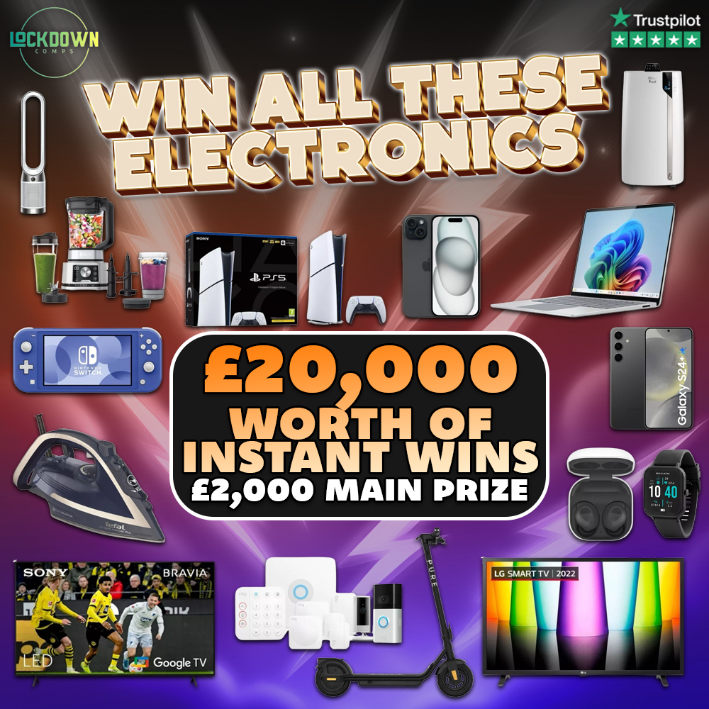 Online Competitions and Cash Wins | Lockdown Competitions