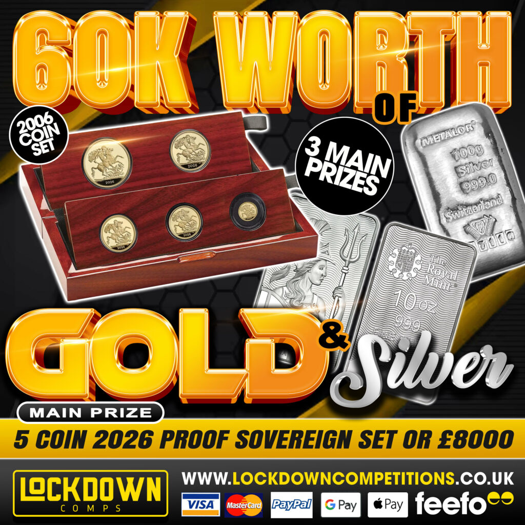 Win Gold & Silver Bullion Coins and Bars Today