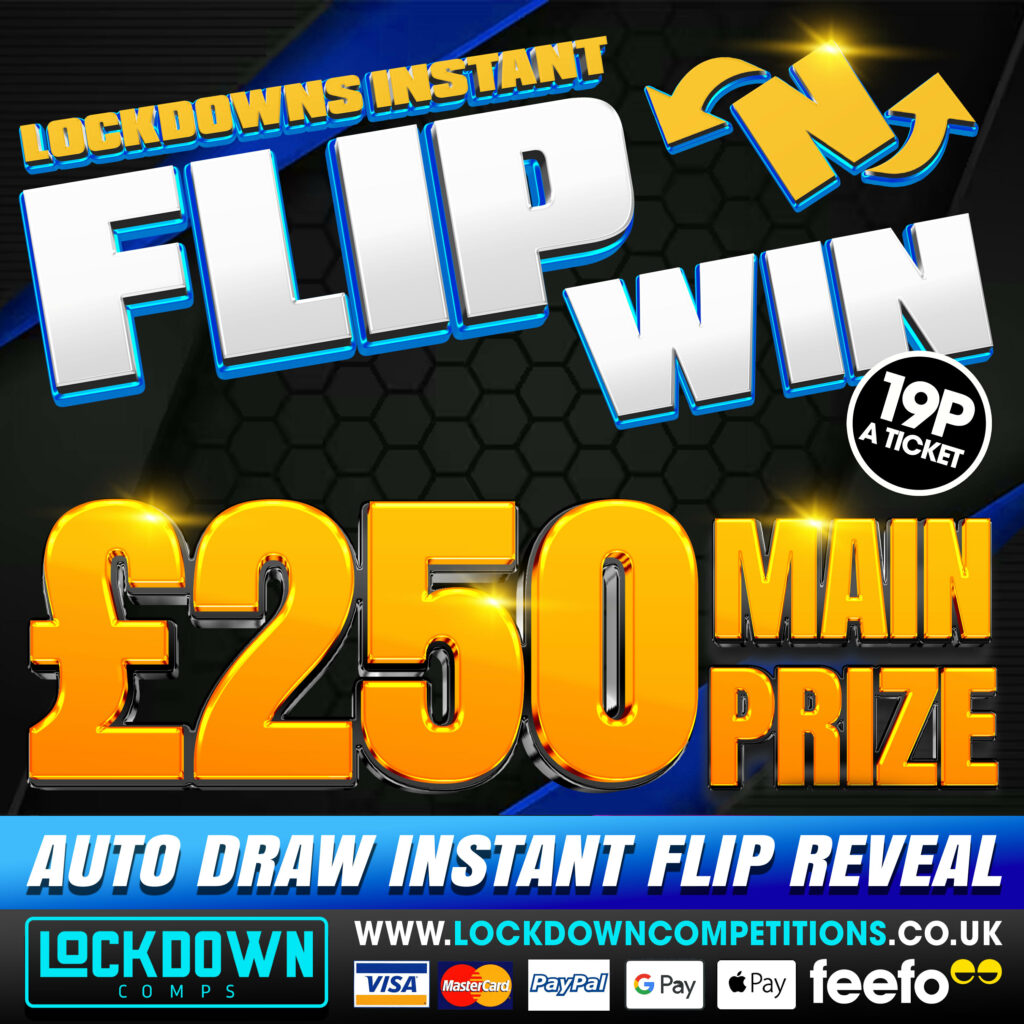 Lockdown Comps: Join the Cash Instant Win Competition