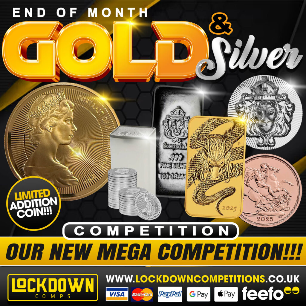 Win Gold Silver Bullion Coins and Bars Today
